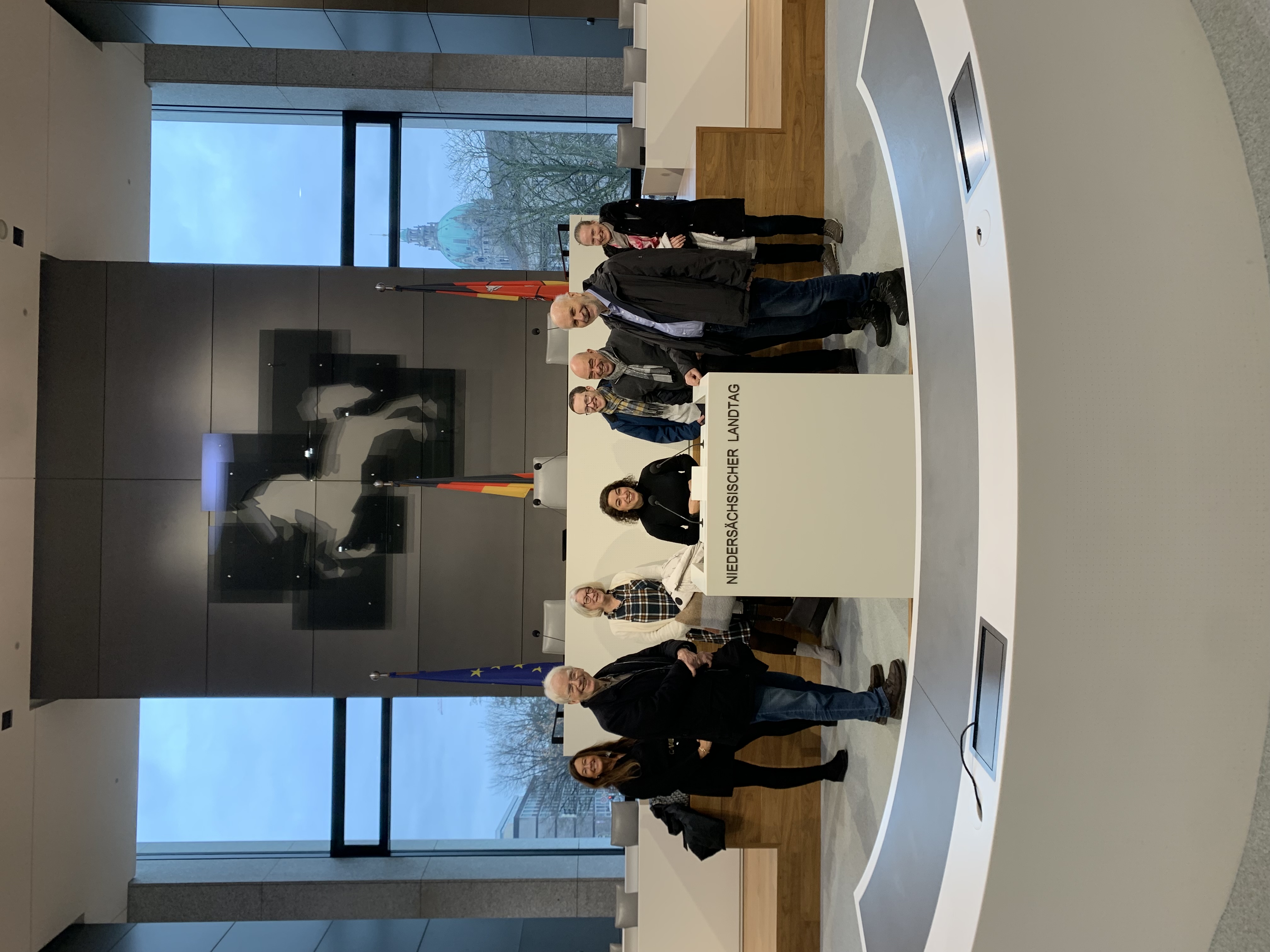 Kirchengewerkschaft Niedersachsen – Besuch im Landtag