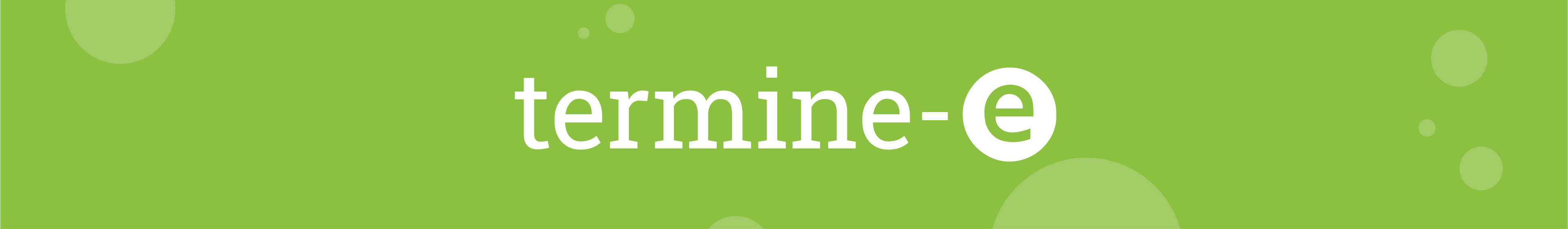 termine-e Lernen – Termine anlegen