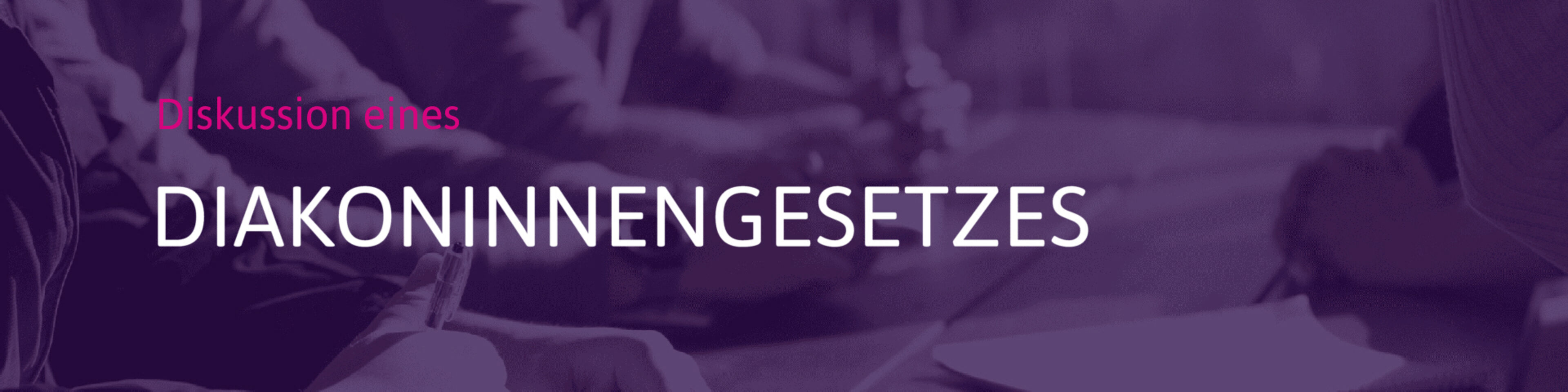 Diakon*innengesetz | Landeskirche Hannovers